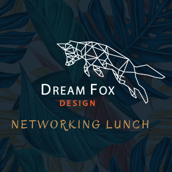 Business Networking Lunch | Dream Fox Design - Sample Invitation