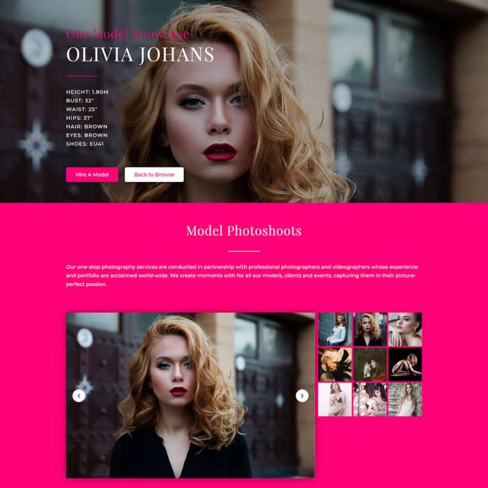 Scarlett Models | Dream Fox Design Portfolio